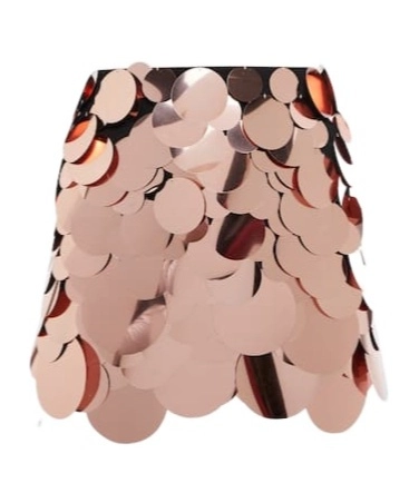 Attico Embellished Mid-rise Miniskirt