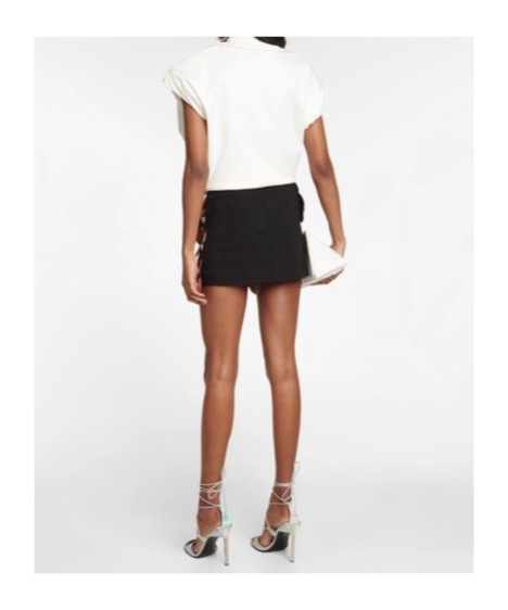 Attico Embellished Mid-rise Miniskirt