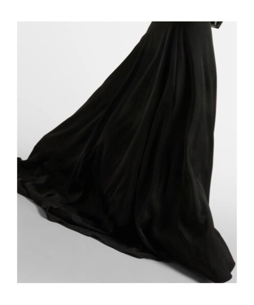 Alex Perry Satin Crêpe Corset Gown