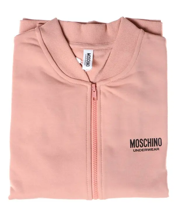 Moschino Logo Zipper Casual Jacket