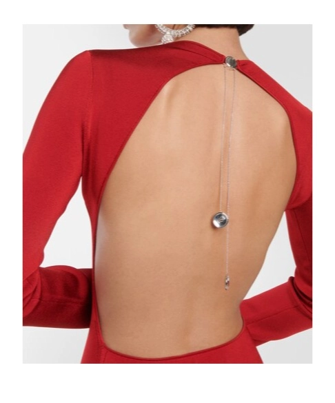 Galvan Long-sleeved Gown