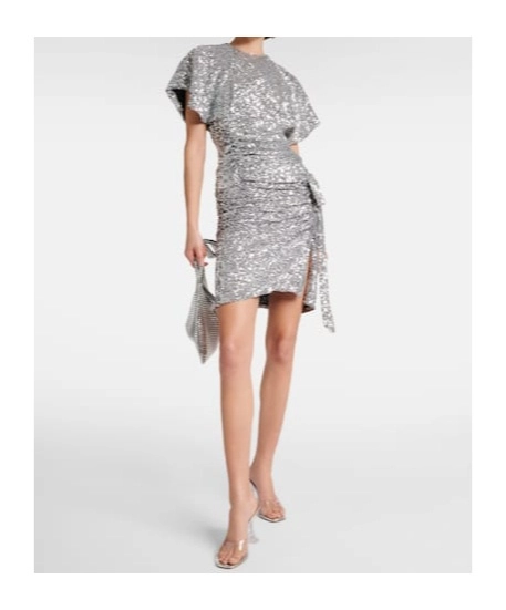 Rabanne Sequined Miniskirt
