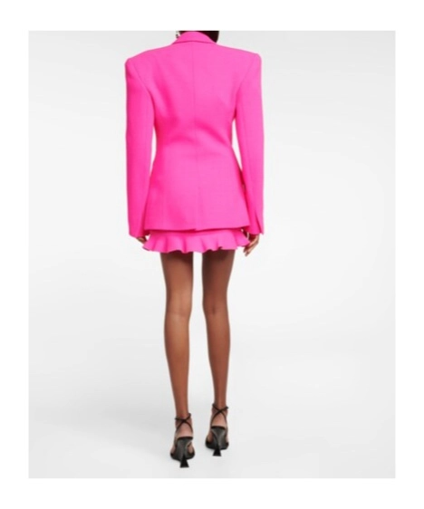 David Koma Embellished Virgin Wool Blazer