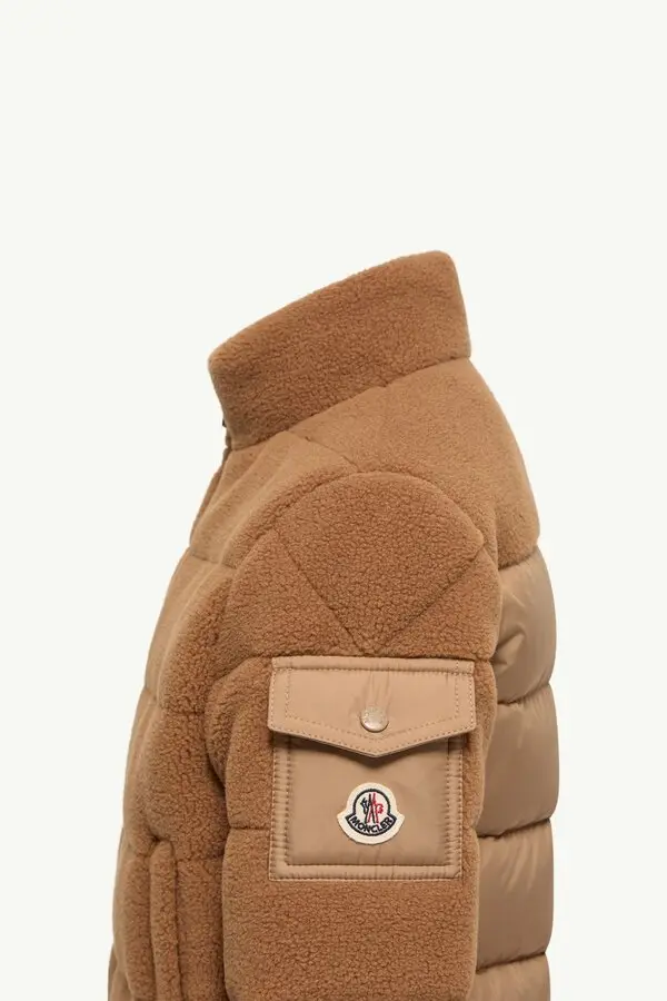 Moncler Mich Teddy Short Down Jacket