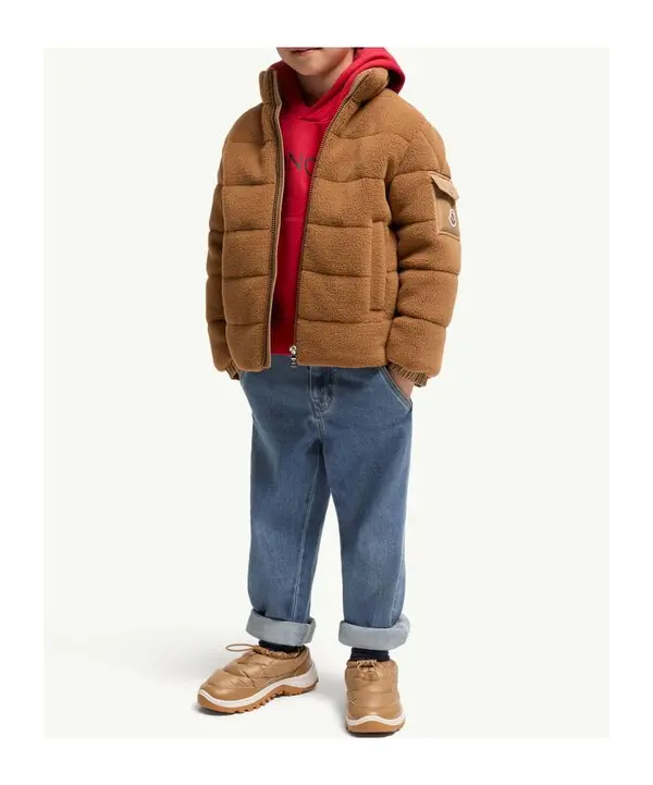 Moncler Mich Teddy Short Down Jacket