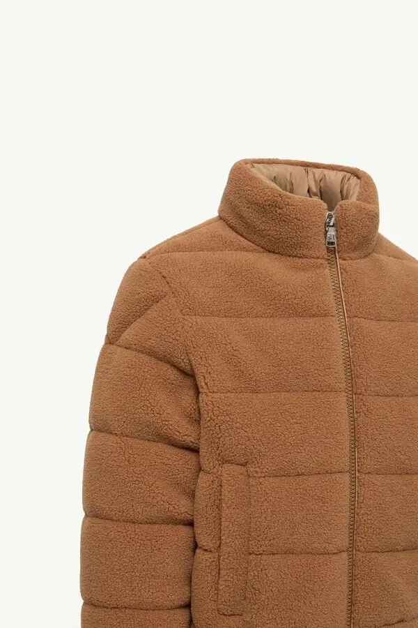 Moncler Mich Teddy Short Down Jacket