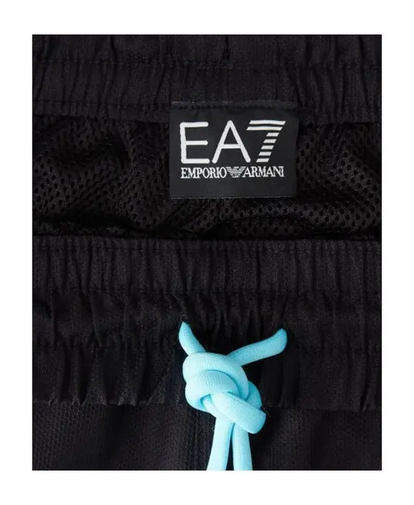 EA7 Zippered Tracksuit With Logo Detail