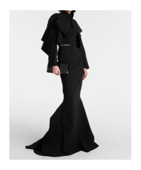 Maticevski Tuberose Maxi Skirt