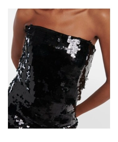 EMILIA WICKSTEAD Josiah Strapless Sequin Gown