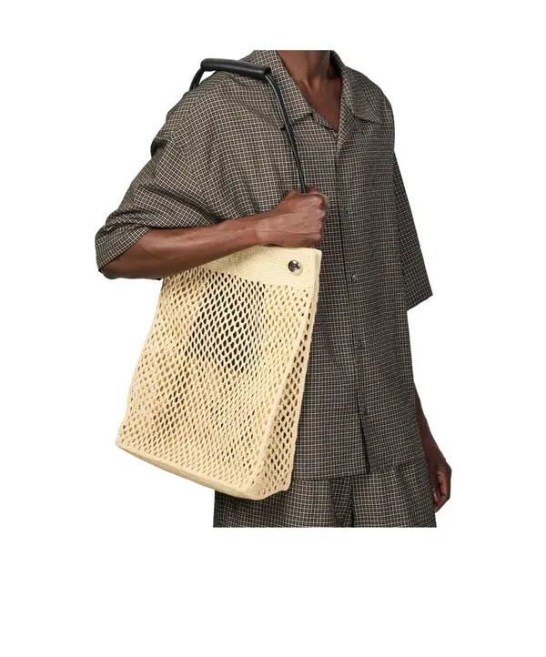 Loewe Raffia Hobo Bag