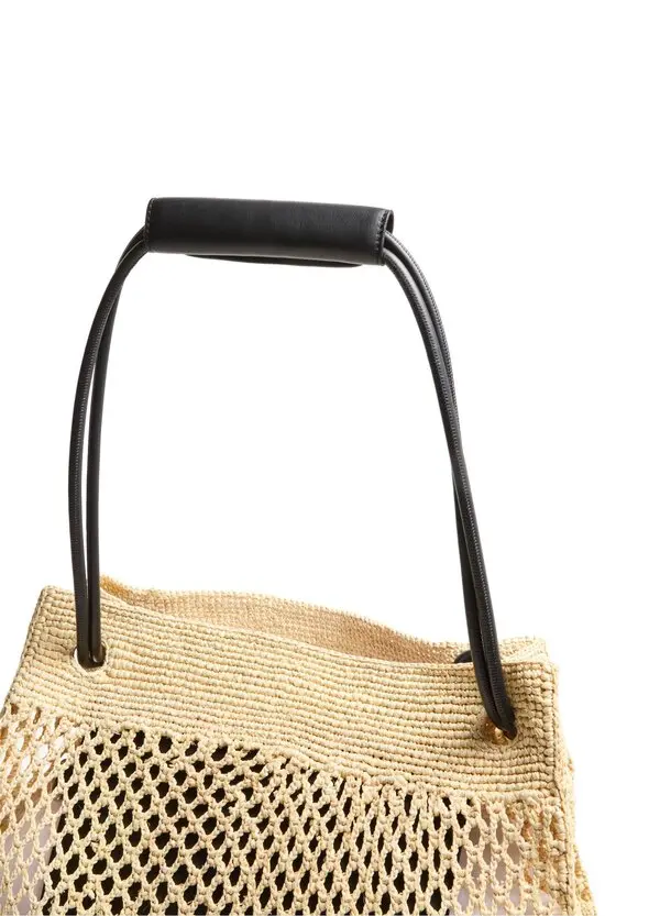 Loewe Raffia Hobo Bag