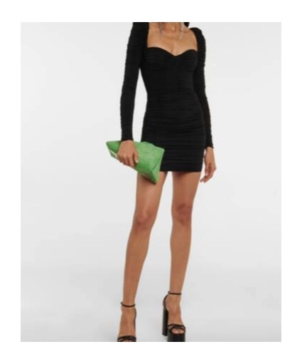 Alex Perry Hollis Ruched Mini Dress