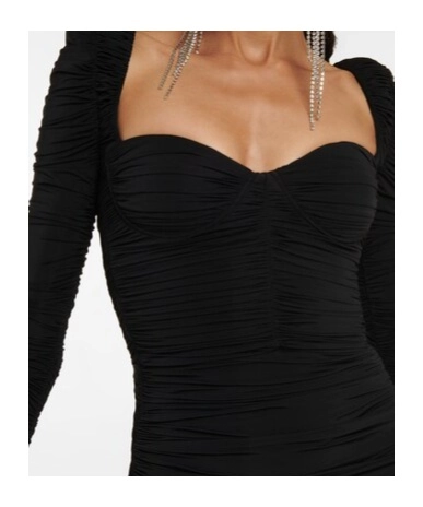 Alex Perry Hollis Ruched Mini Dress