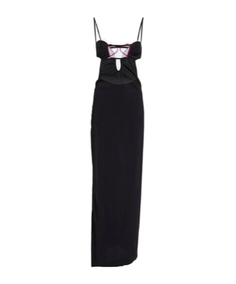 NENSI DOJAKA Embellished Maxi Dress With Cutout Bodice