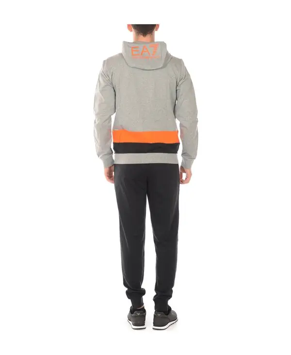EA7 Zippered Hoodie And Jogger Set