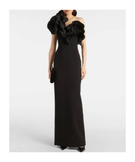 Rebecca Vallance Ella's Pleated Crepe Dress