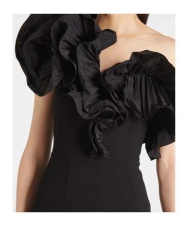 Rebecca Vallance Ella's Pleated Crepe Dress