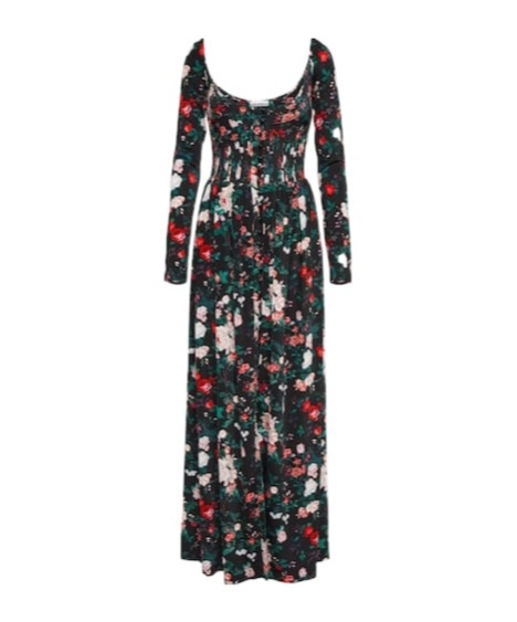 Rabanne Floral Corset Maxi Dress