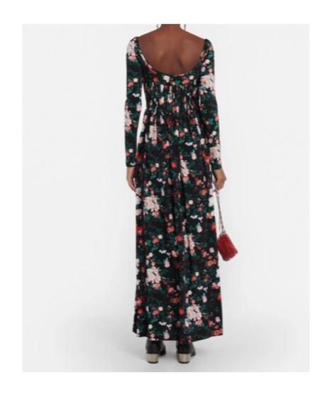 Rabanne Floral Corset Maxi Dress