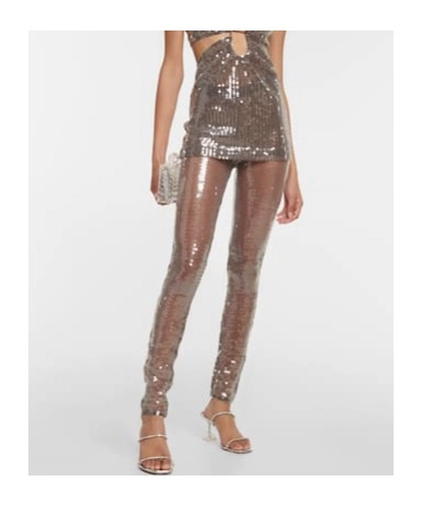 NENSI DOJAKA Sequined Leggings