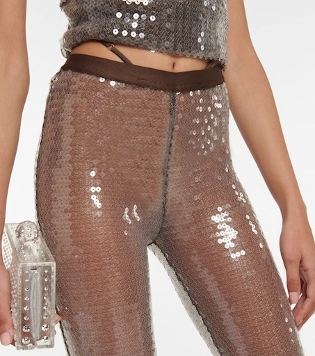 NENSI DOJAKA Sequined Leggings