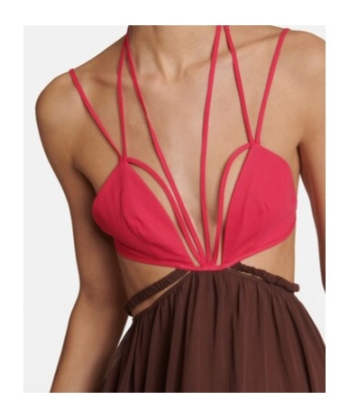 NENSI DOJAKA Cutout Maxi Dress