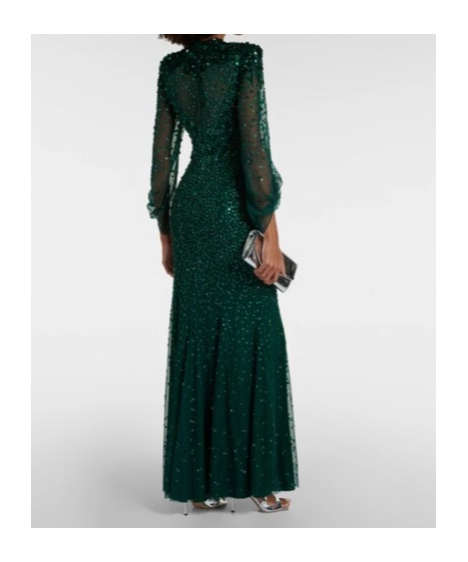 Jenny Packham Embellished Tulle Gown