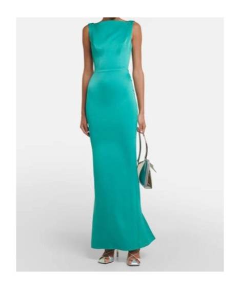 Alex Perry Satin Crepe Gown