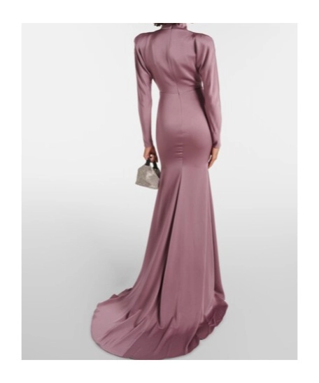 Alex Perry Satin Crêpe Gown