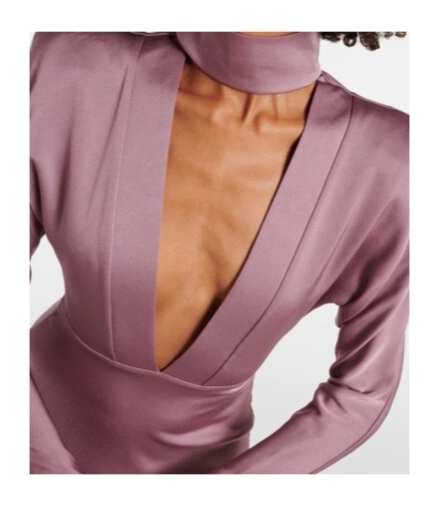 Alex Perry Satin Crêpe Gown