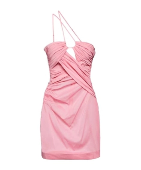NENSI DOJAKA Draped One-shoulder Minidress