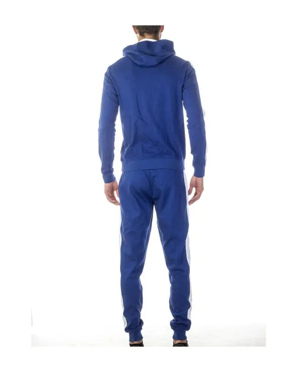 EA7 Hooded Long-sleeved Sweater Pants Two-piece Suit