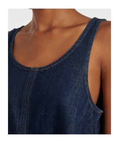 FRAME Skipper Denim Minidress - Black
