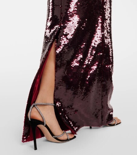 SAFIYAA LONDON Viba Sequined Gown