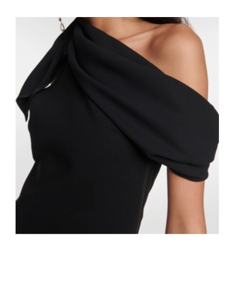 Maticevski Rigor Asymmetric Crêpe Minidress
