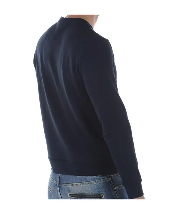 Emporio Armani Long-sleeved Round-neck Sweater