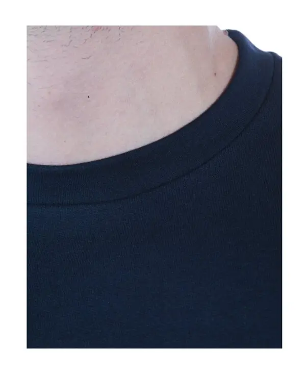 Emporio Armani Long-sleeved Round-neck Sweater