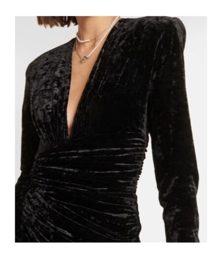 Alexandre Vauthier Velvet Gown