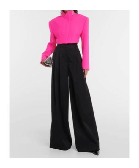 Alexandre Vauthier Cropped Wool Jacket