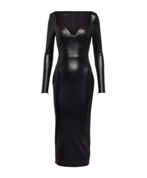 Alex Perry Blade Sweetheart Midi Dress