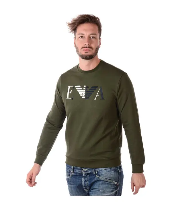 Emporio Armani Crew Neck Logo Pullover