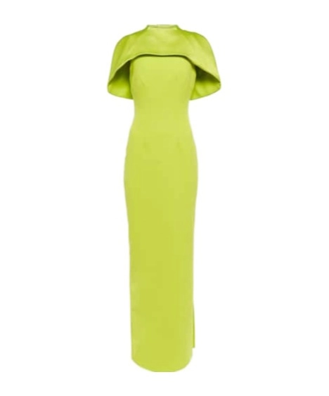 SAFIYAA LONDON Kalika Crêpe Gown