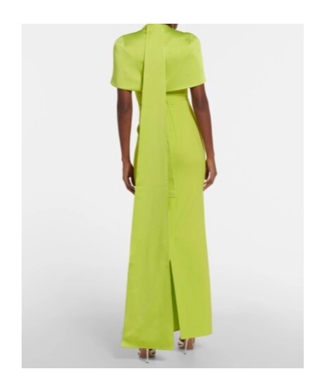 SAFIYAA LONDON Kalika Crêpe Gown