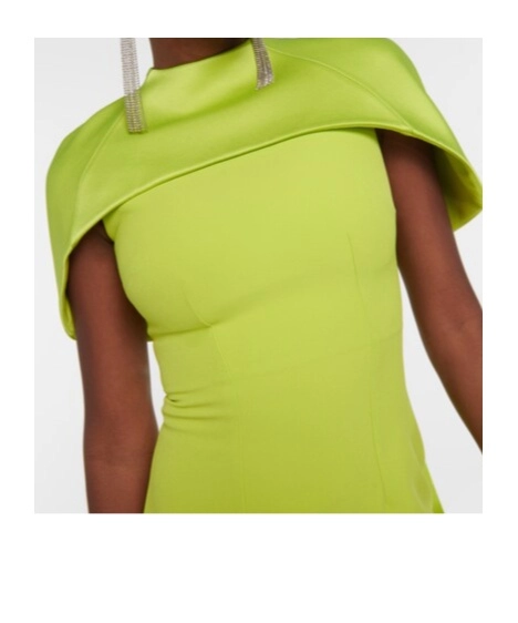 SAFIYAA LONDON Kalika Crêpe Gown