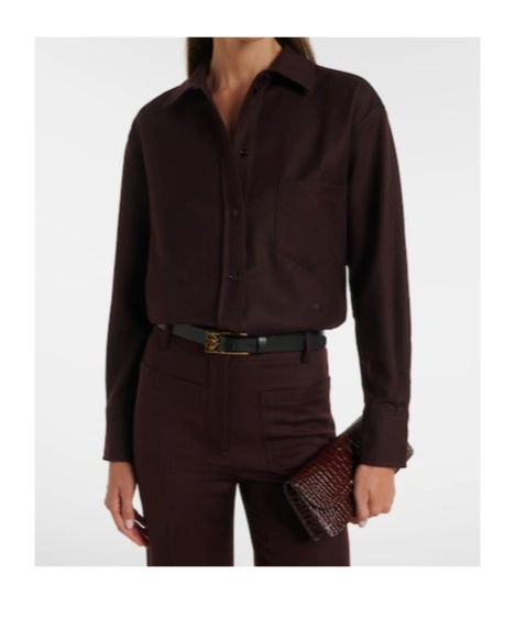 Victoria Beckham Virgin Wool Shirt