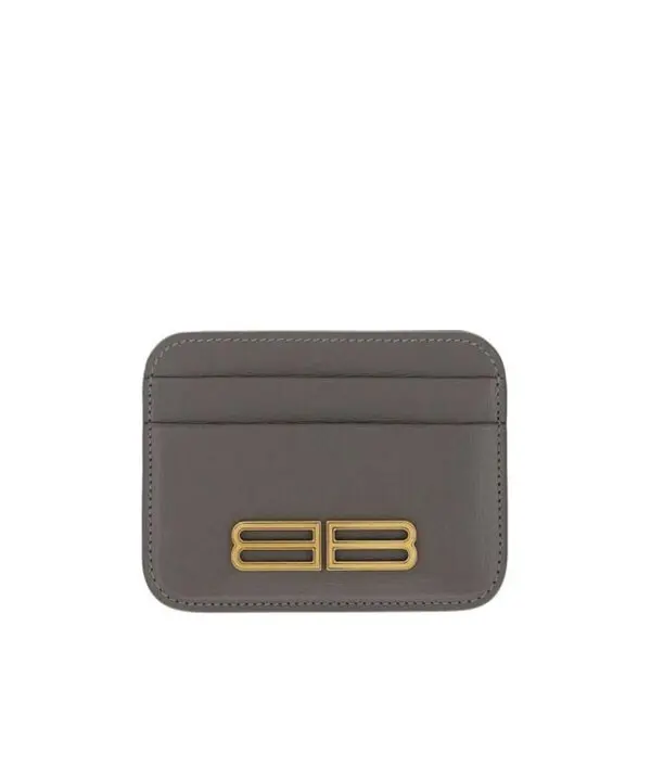 Balenciaga Gossip Logo Card Bag - Black