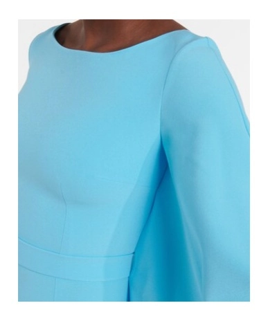 SAFIYAA LONDON Boatneck Flared Maxi Dress