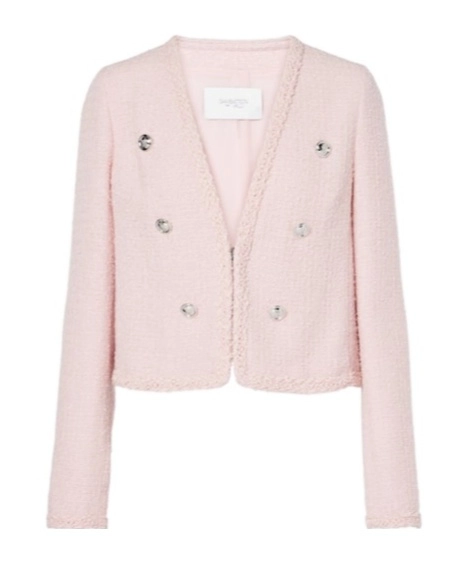 Giambattista Valli Wool-blend Tweed Jacket