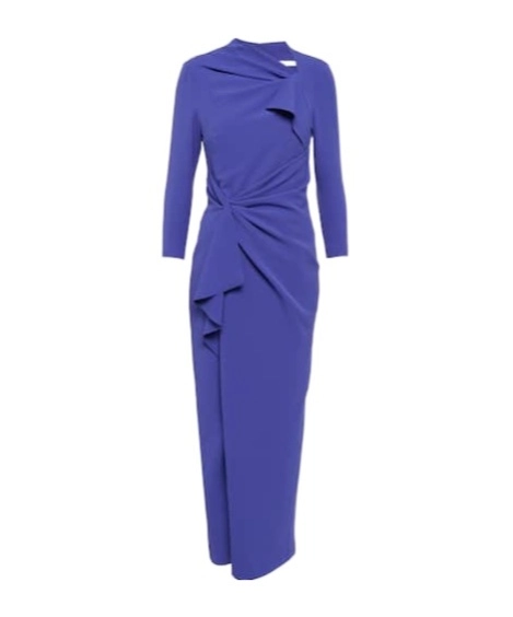 SAFIYAA LONDON Crepe Maxi Dress