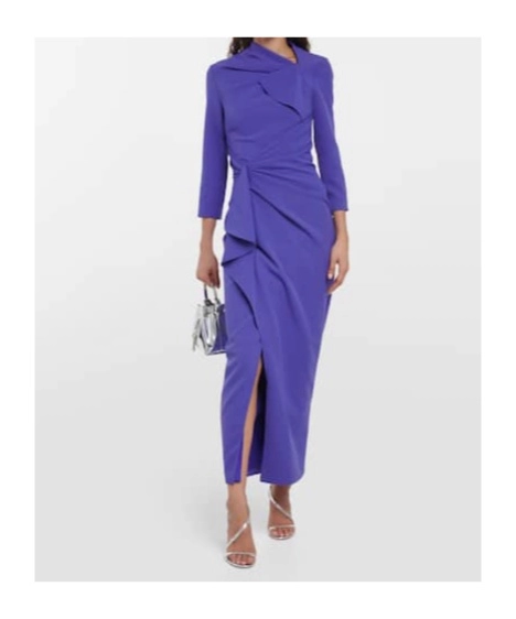 SAFIYAA LONDON Crepe Maxi Dress